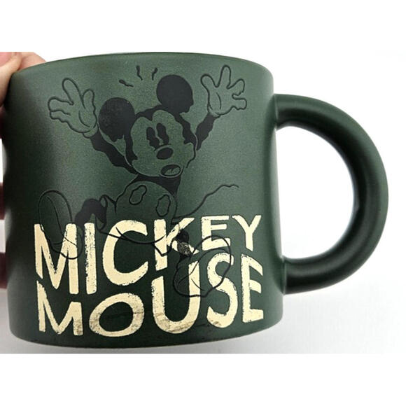 Disney | Other | Disney Parks Mickey Mouse Scared Coffee Mug New With ...